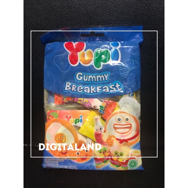 Jual Permen Yupi Gummy Breakfast 95 gram | Shopee Indonesia