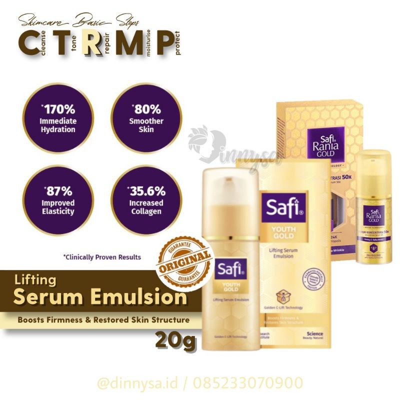 Jual SAFI MALAYSIA ~ SAFI Rania Concentrated Serum 50x / SAFI YOUTH ...