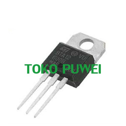 Jual BTA12-600B BTA12600B BTA12 600B Thyristor TRIAC 600V 12A BE57 | Shopee Indonesia