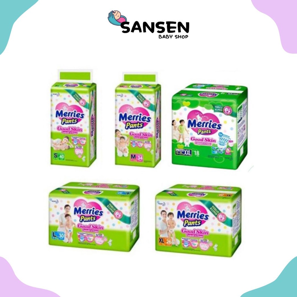 Jual Merries Good Skin Pants S40 M34 L30 XL26 | Shopee Indonesia