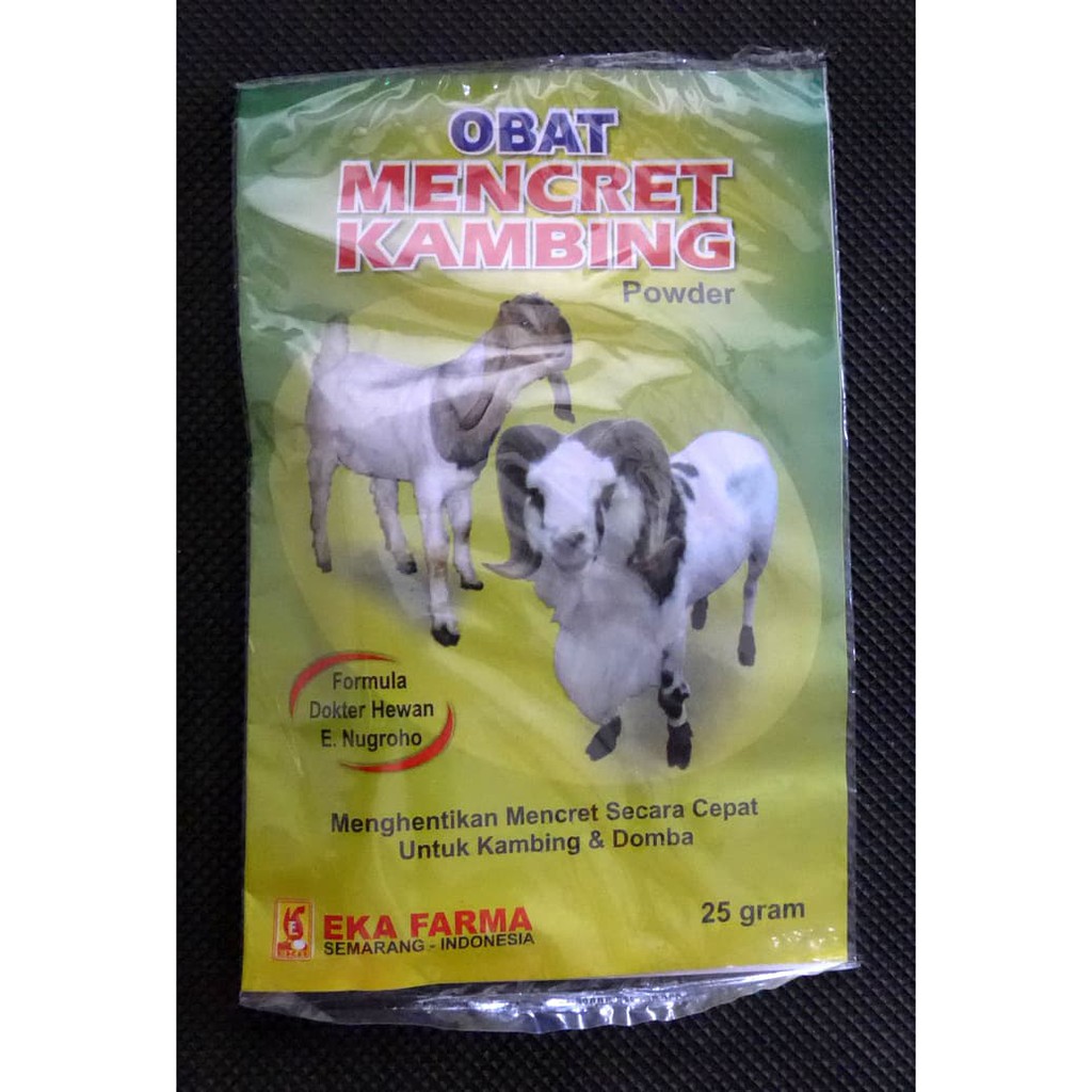 Jual Obat Hewan Ternak Eka Farma Obat Mencret Kambing 25 g | Shopee ...