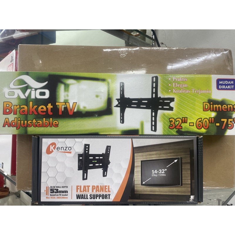Jual BRAKET TV 24 32 40 43 50 55 60 INCH | Shopee Indonesia