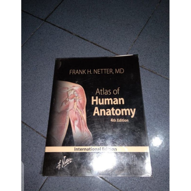 Jual Buku Atlas Human Anatomy I Frank netter l buku atlas netter l buku kedokteran l buku second ...