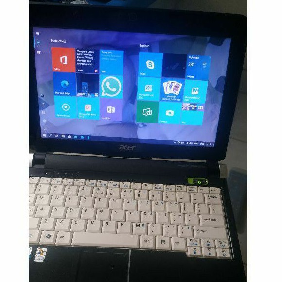 Jual Acer Aspire One D150-Intel Atom 10"-Netbook Second | Shopee Indonesia