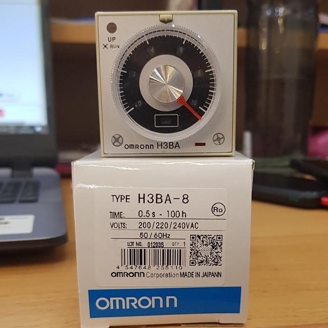 Jual TIMER ANALOG H3BA-8 220V / H3BA OMRON | Shopee Indonesia