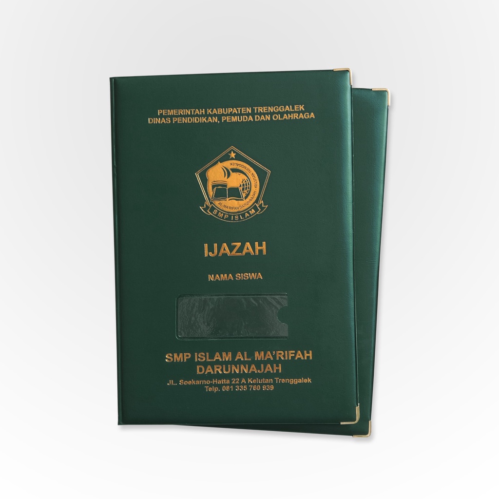 Jual Map Ijazah Custom - Map Ijazah Hijau Tua | Shopee Indonesia