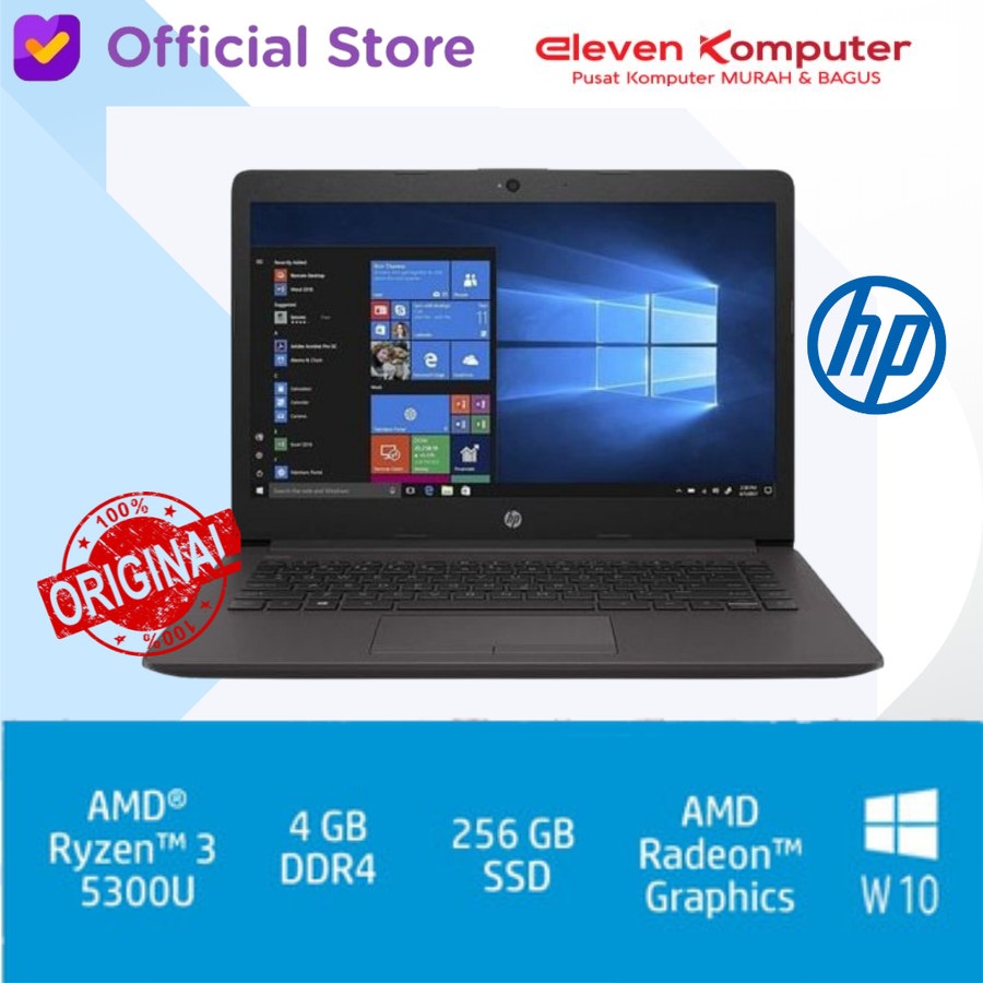 Jual Laptop HP 245 G8 Ryzen 3-5300U 4GB 256GB 14 Inch WIN 10 | Shopee ...