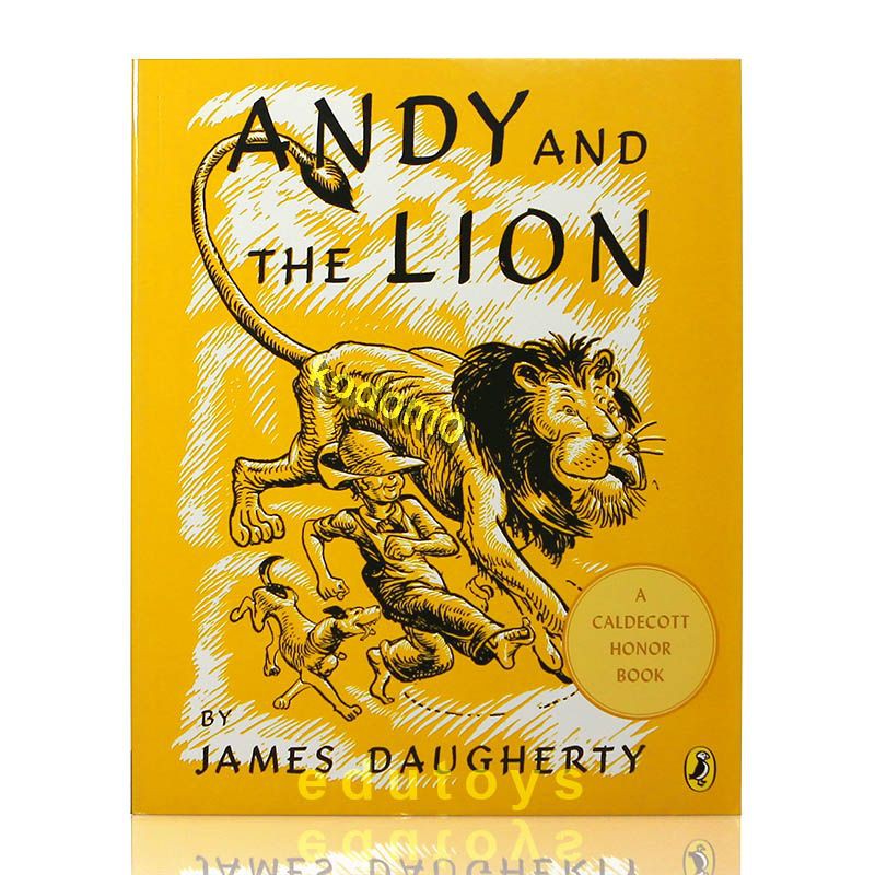 Jual Andy and The Lion by James Daugherty, Caldecott Honor Book ...