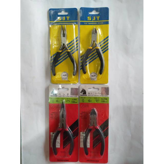 Jual TANG MINI POTONG & RUNCING / TANG POTONG KABEL / TANG LANCIP 4,5 ...