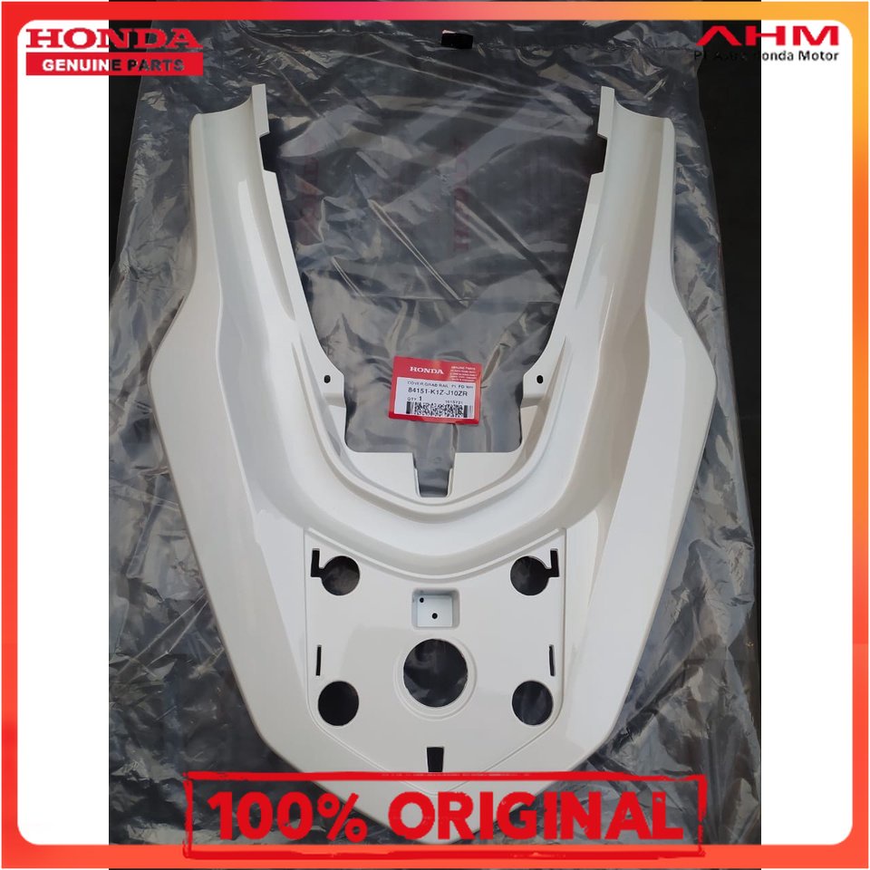 Jual *Ori Ahm ️ ️ Cover Grab Rail Behel PCX 160 Putih 84151-K1Z-J10ZR ...