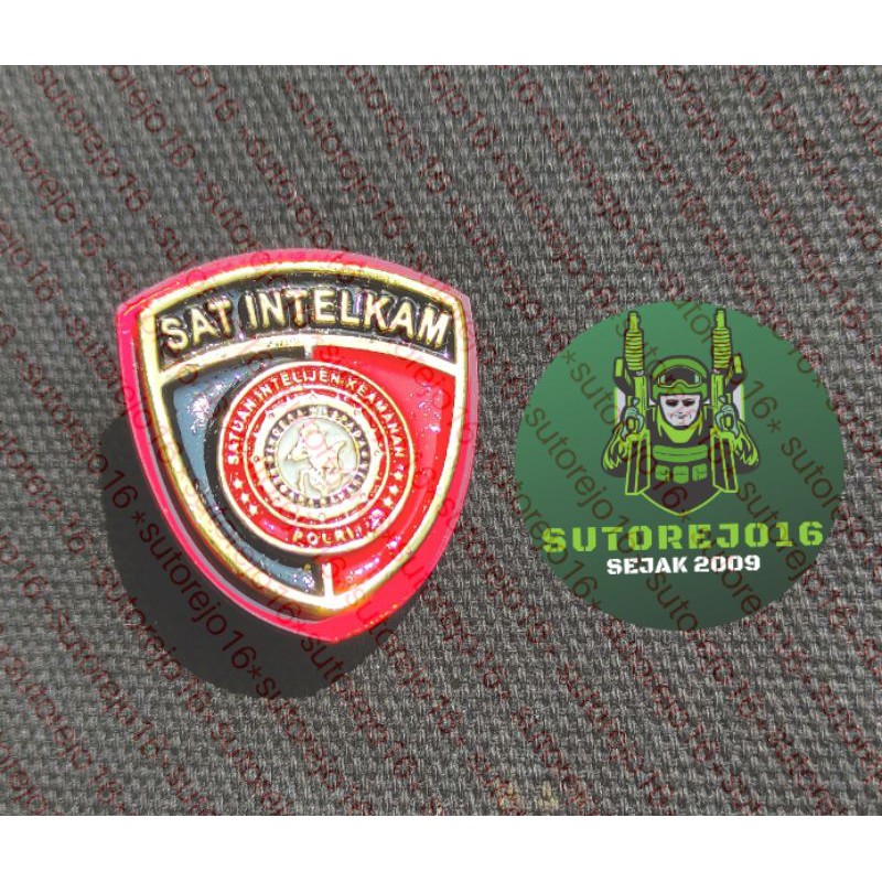 Jual pin sat intelkam satintelkam polri polisi wayang | Shopee Indonesia