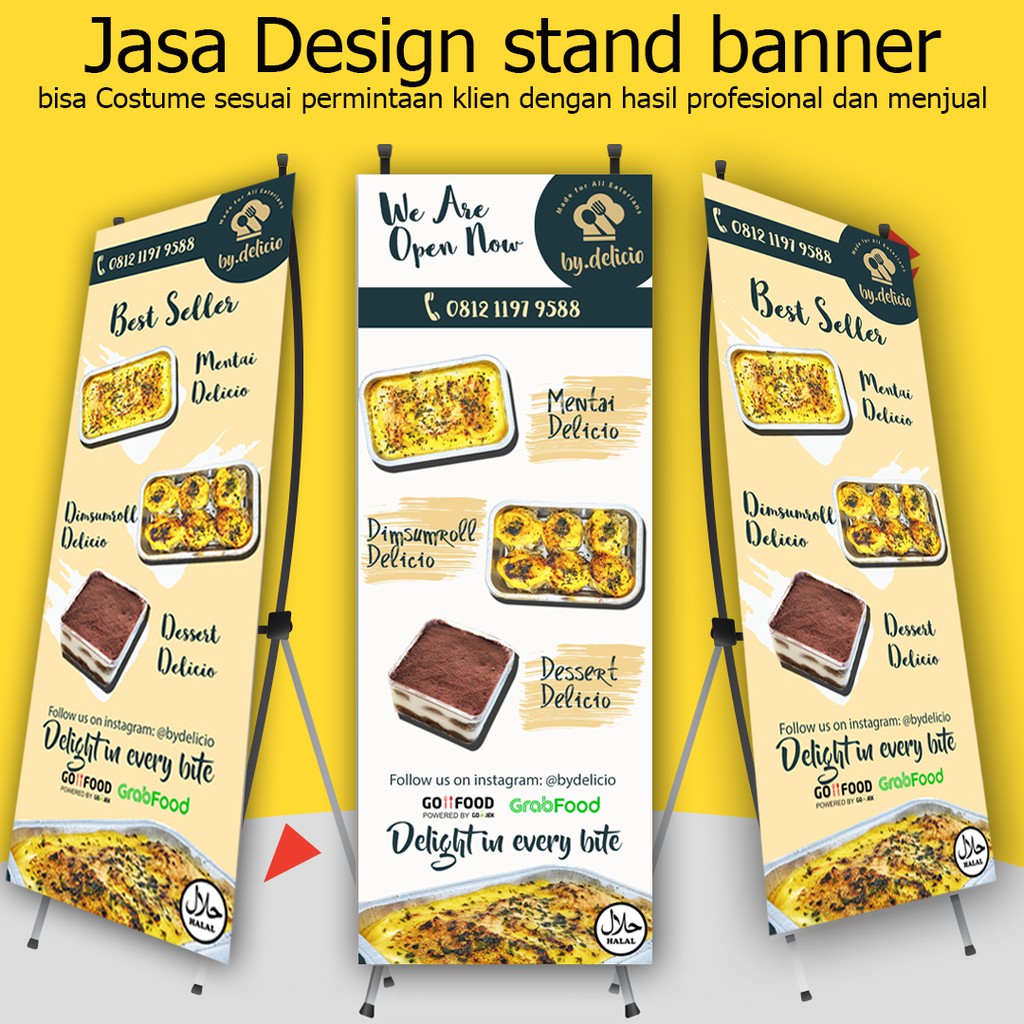 Jual JASA DESAIN STAND BANNER PROMOSI MURAH, PROFESIONAL DAN ...