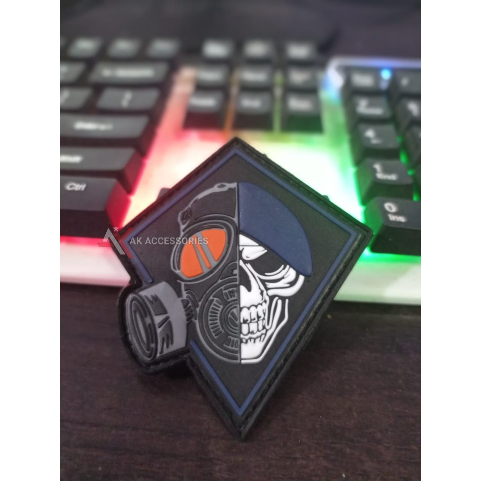 Jual patch rubber/emblem karet/baret brimob/3D/tniad/kopasusus | Shopee ...