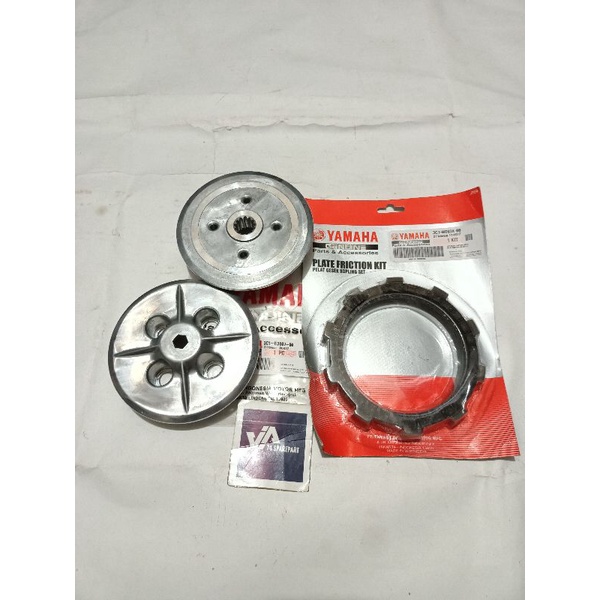 Jual Rumah kopling set Kaki 4+kampas kopling set Yamaha 3C1 Vixion OLD/Vixion lama | Shopee ...