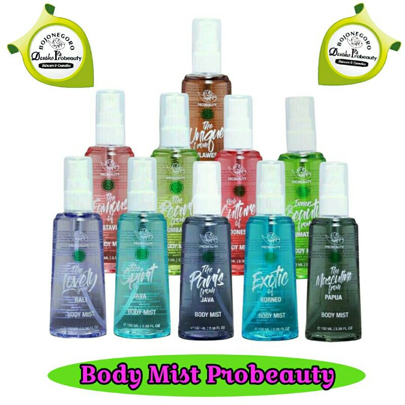 Jual PROBEAUTY BODY MIST | Shopee Indonesia