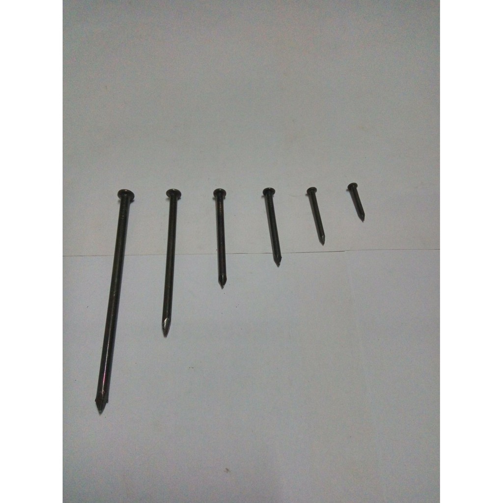 Jual Paku Beton Hitam 4 inch Paku Beton 10 cm Murah | Shopee Indonesia