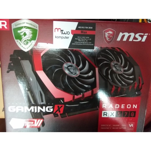 Jual MSI RX 570 Gaming X 4GB | Shopee Indonesia