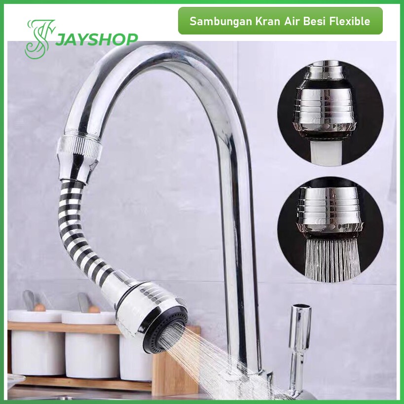 Jual Sambungan Kran Air Besi Praktis 360 Derajat Sambungan Kran Air ...