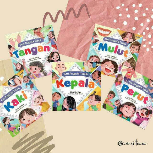 Jual Seri Anggota Tubuh (Kepala, Mulut, Perut, Tangan, Kaki) | Shopee ...