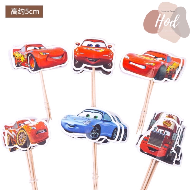 Jual Topper Tusuk Cupcake Kartun Insert Minion Doraemon Hello Kitty ...