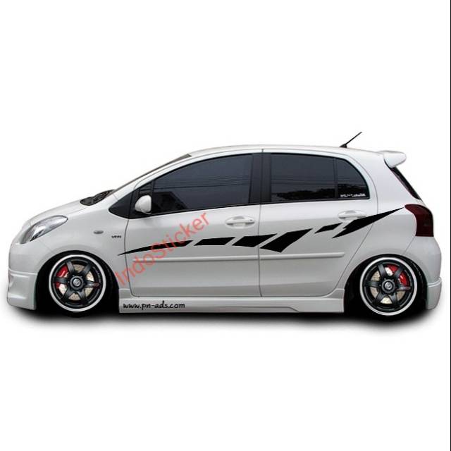 Jual Cutting sticker mobil tribal Swift Mirage Karimun stiker Brio ...