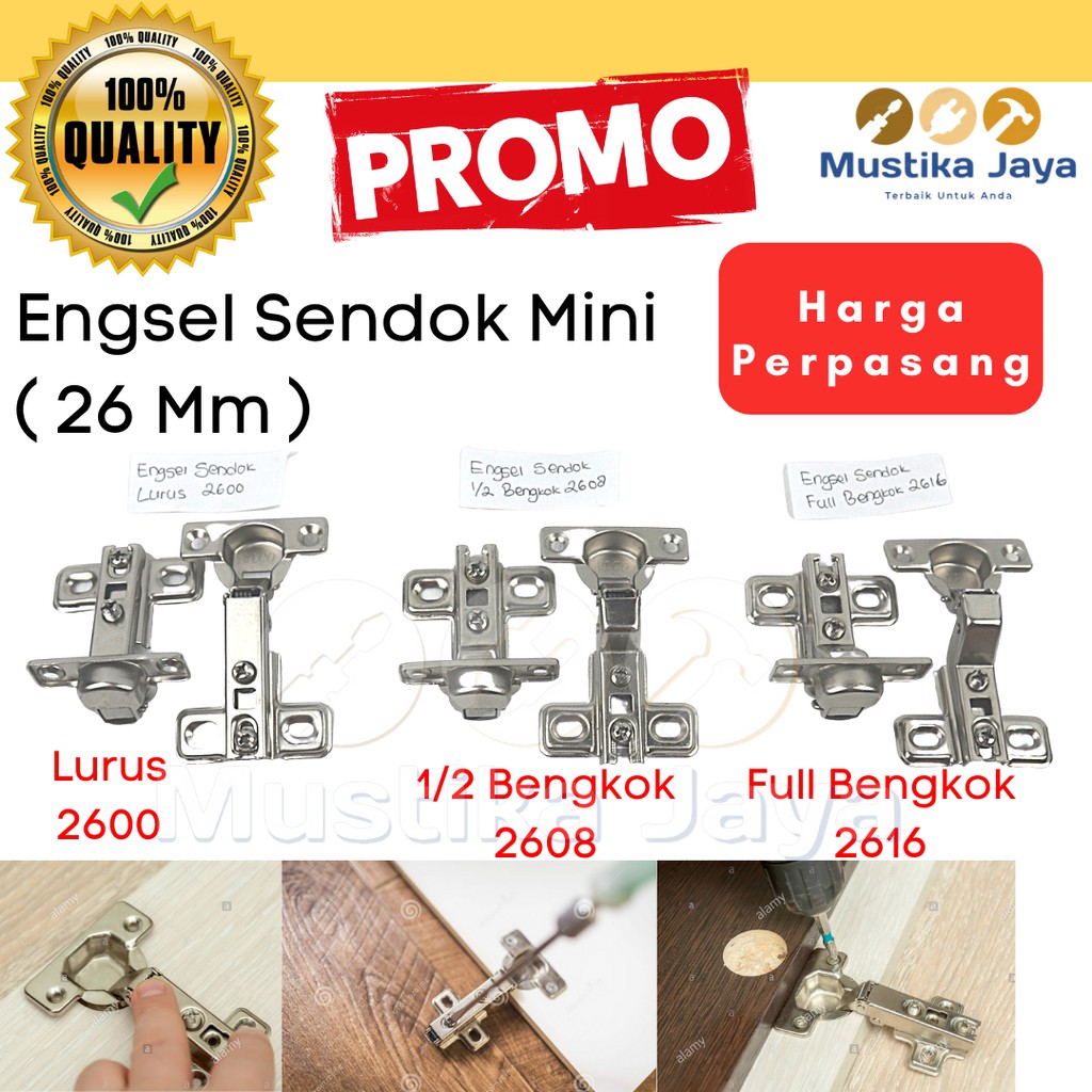 Jual Engsel Sendok Mini 26 Engsel Lemari Laci Murah Lurus Full Bengkok ...