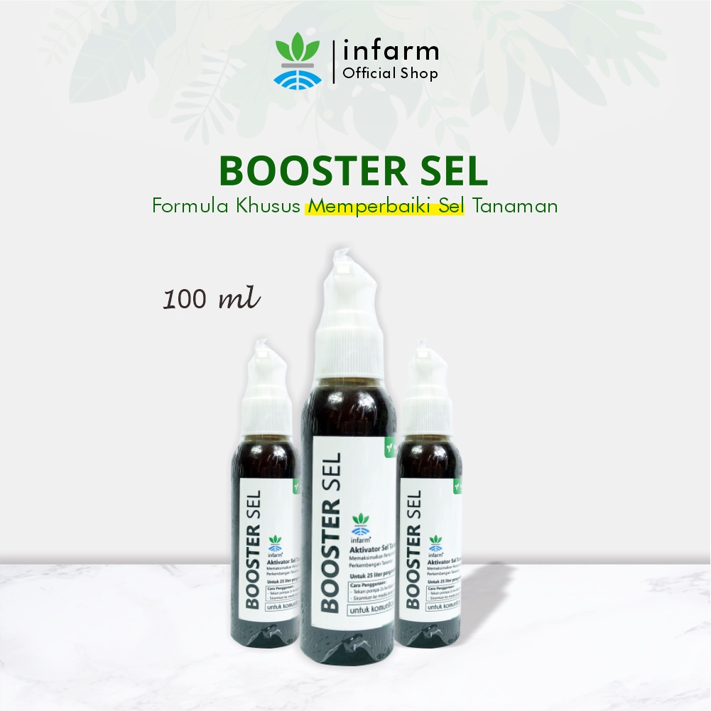 Jual INFARM - Booster Sel Suplemen Nutrisi Pertumbuhan Tanaman Sayuran Buah dan Bunga | Shopee ...