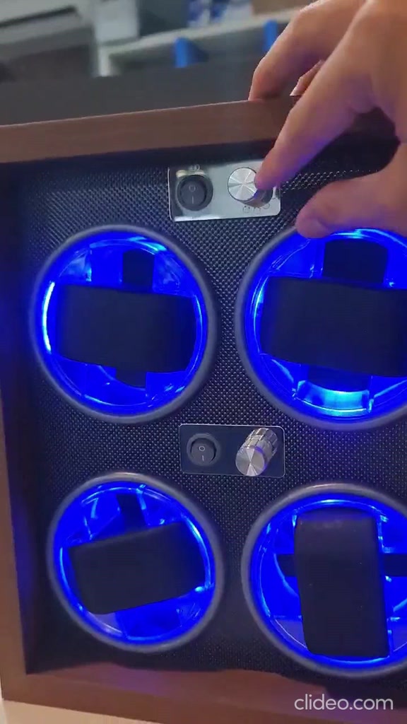 Jual Kotak Display Jam Tangan Putar Mechanical Automatic Winding Watch ...