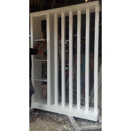 Jual Partisi pembatas ruang Rak kisi kisi 180 cm | Shopee Indonesia