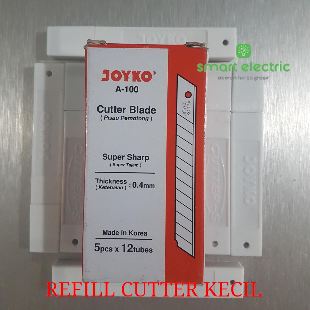Jual Isi Cutter Joyko Refill Cuter A-100 L-150 Murah | Shopee Indonesia