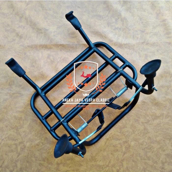 Jual Frontrack Front Rack Vespa PX, Excel, Exclusive Cat Powder Coating ...