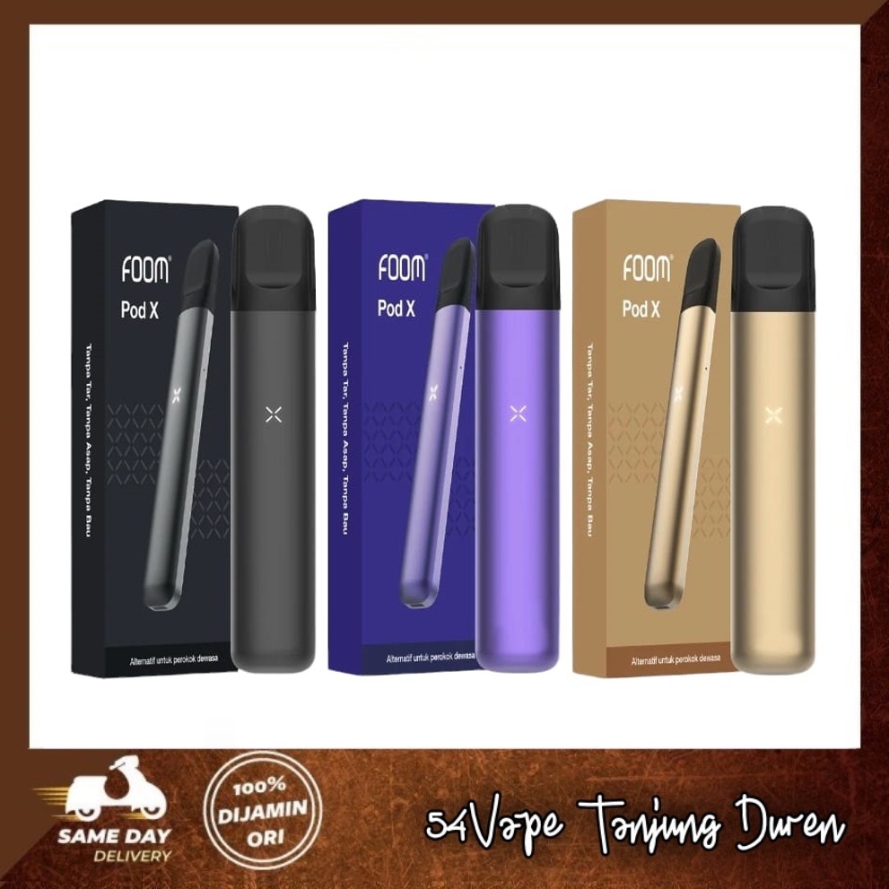 Jual FOOM POD X KIT AUTHENTIC BY FOOM | Shopee Indonesia