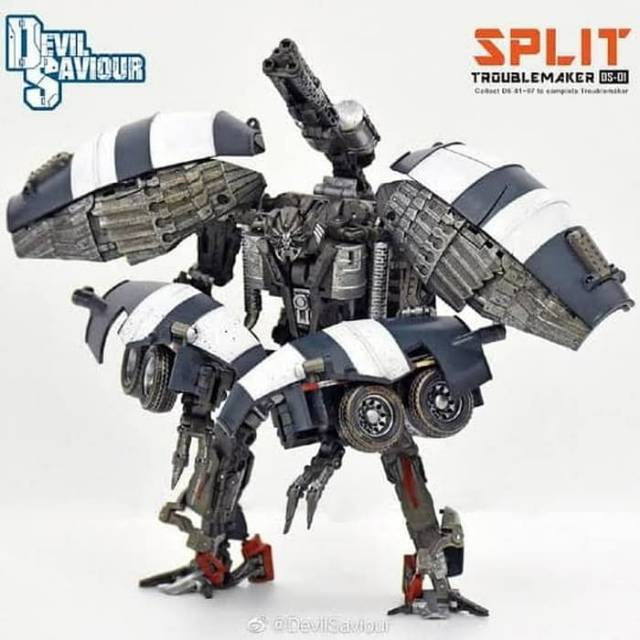 Jual [MR GUNPLA] FIGURE ROBOT TRANSFORMERS TROUBLEMAKER SPLIT ...