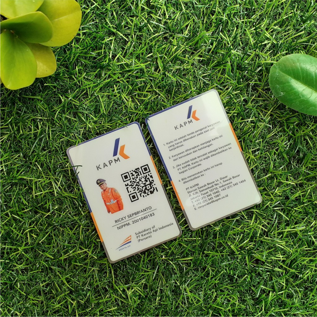Jual CETAK ID CARD / CETAK MEMBER CARD / ID CARD KANTOR / ID CARD ...
