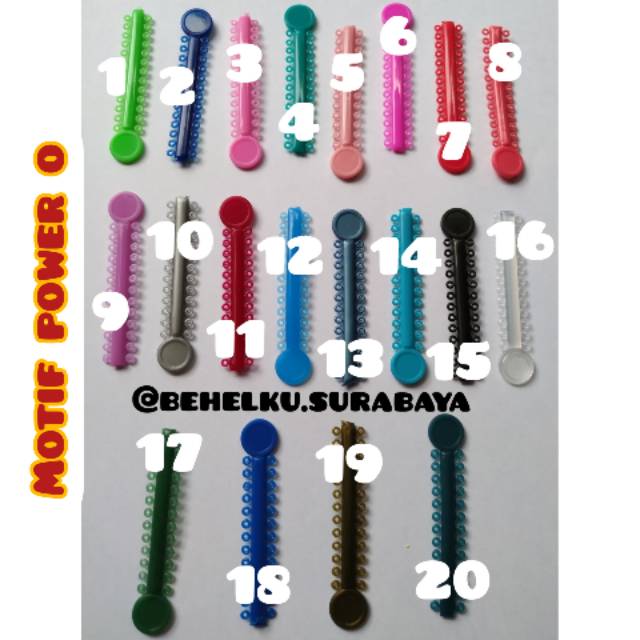 Jual Karet behel Power O (MINIMAL 5 ) | Shopee Indonesia