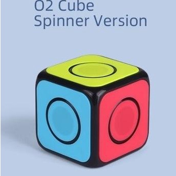 Jual Promo Rubik Puzzle 1X1X1 Qiyi O2 Cube Fidget Spinner 1X1 Kubus O2 ...