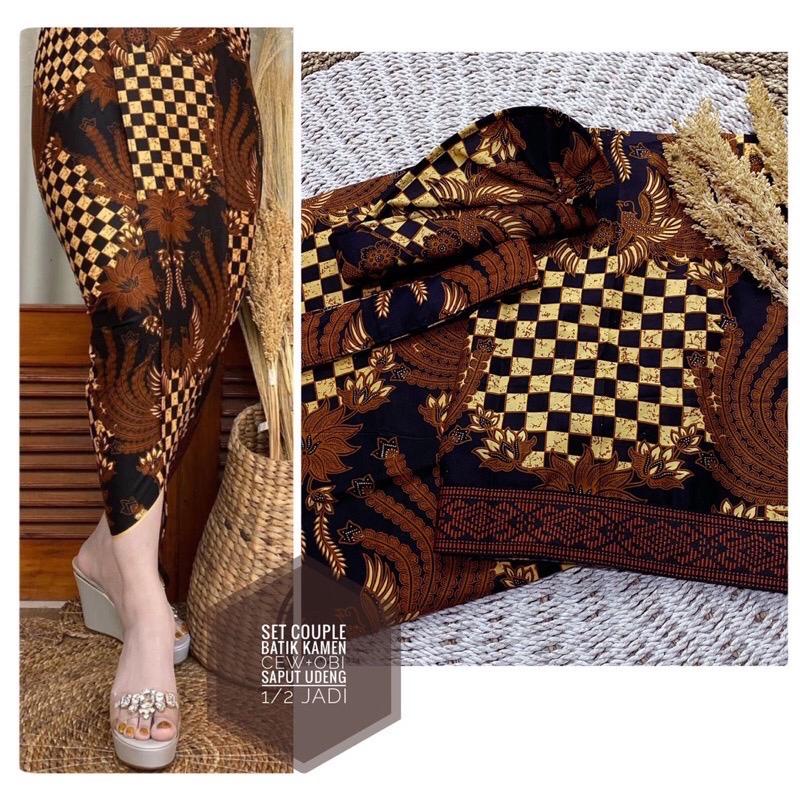 Jual SET COUPLE BATIK SEMI TULIS | Shopee Indonesia