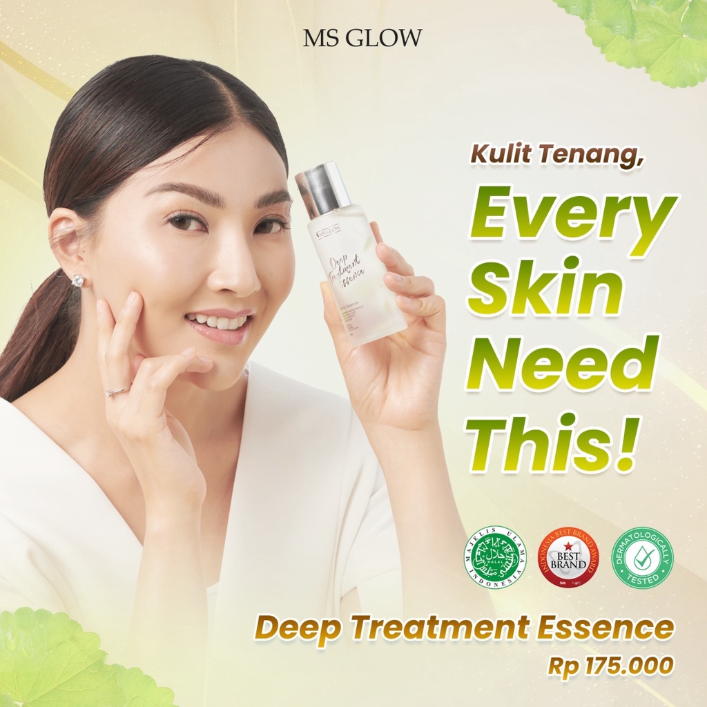 Jual Deep Treatment Essence Ms Glow Dengan Tekstur Cair Diperkaya ...