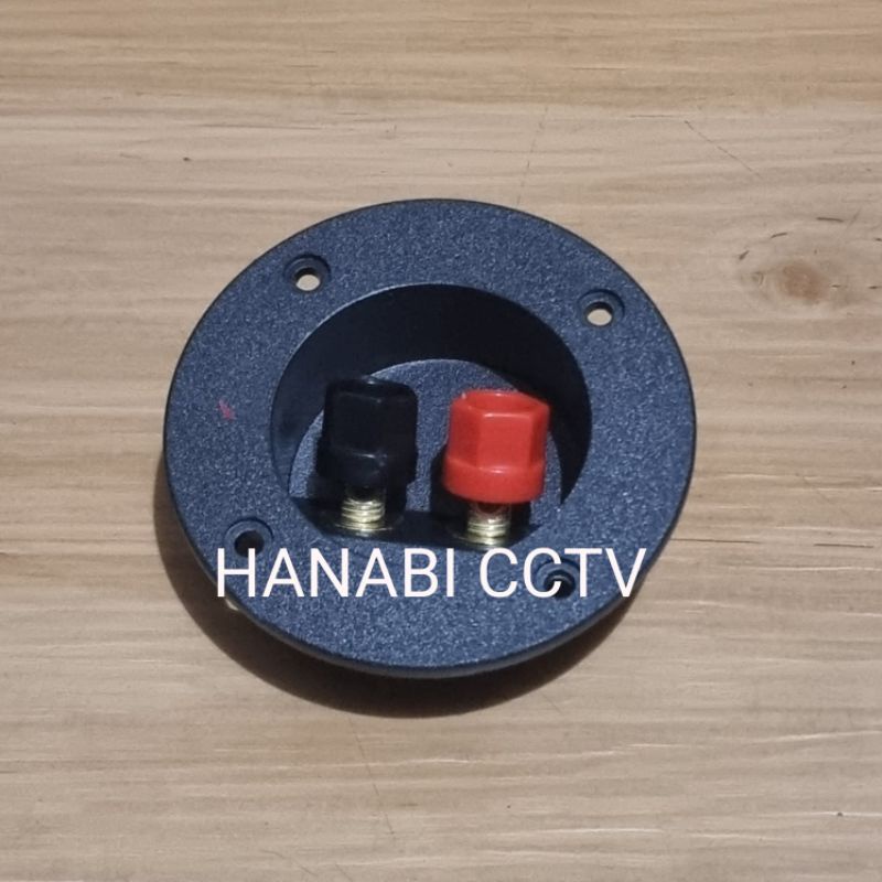 Jual Terminal Speaker Bulat + Biding Post 2 Pin Speker Binding Pos 2p ...