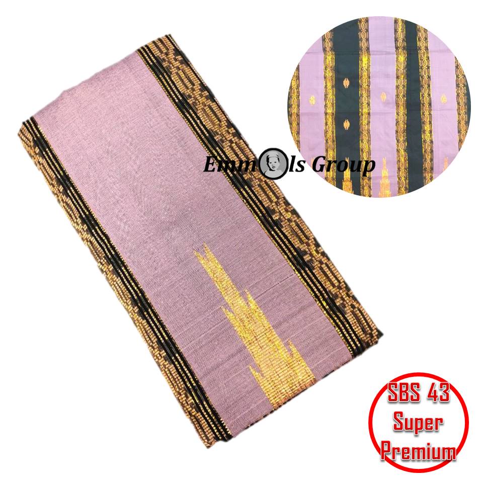 Jual Sarung Tenun Bugis Sengkang Type SBS 43 Super Premium | Shopee ...