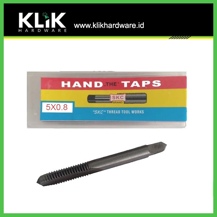 Jual SKC Mata Tap M5 x 0.8 - Hand Tap 5 x 0.8 isi 3 Pcs | Shopee Indonesia