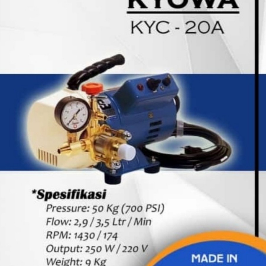 Jual AC Cleaner Cuci AC JET CLEANER KYOWA KYC 20A JAPAN KYOWA KYC 20 A ...