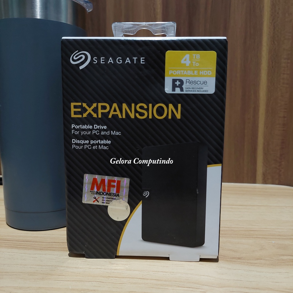 Jual HDD External Seagate Expansion 4TB MFI Original | Shopee Indonesia