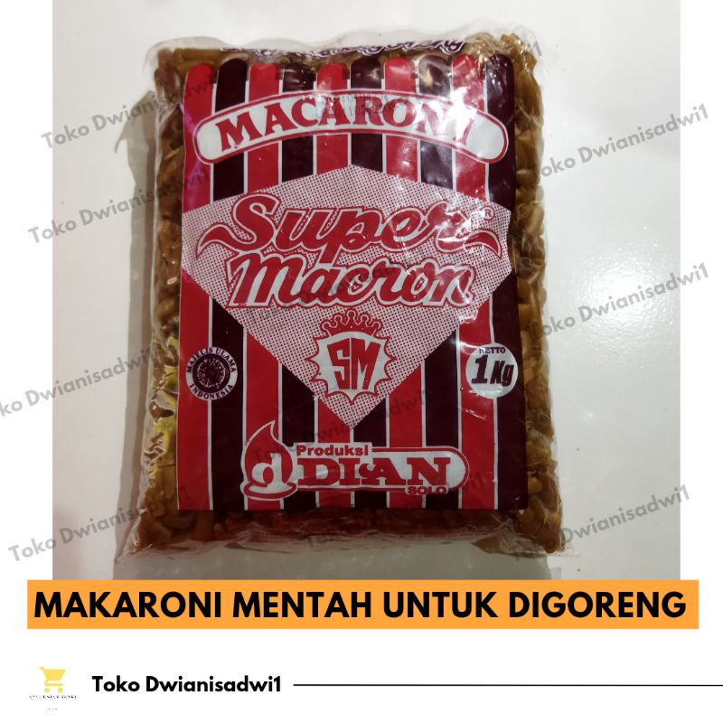 Jual Repack Makaroni / Macaroni Mentah Untuk Digoreng Berat 500 Gram ...