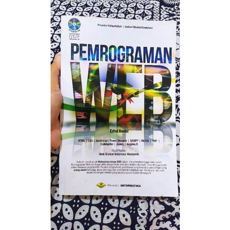 Jual Buku Pemrograman Web (FREE CD) | Shopee Indonesia