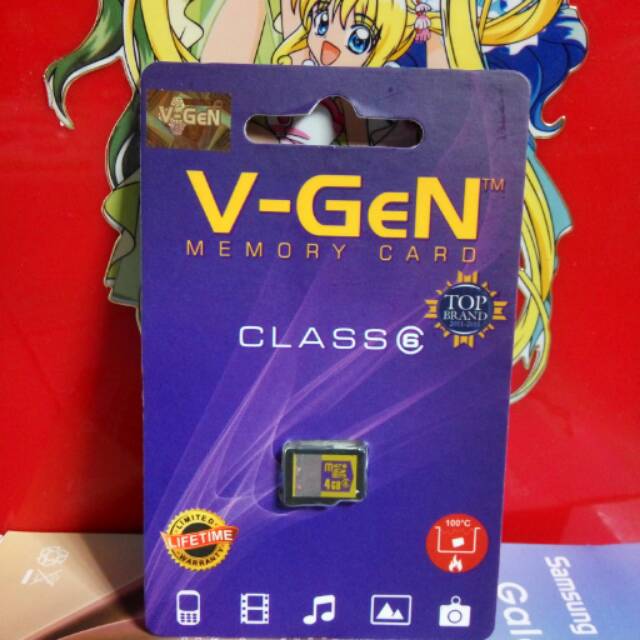 Jual Memory Card V-Gen 4Gb Original Garansi Resmi | Shopee Indonesia