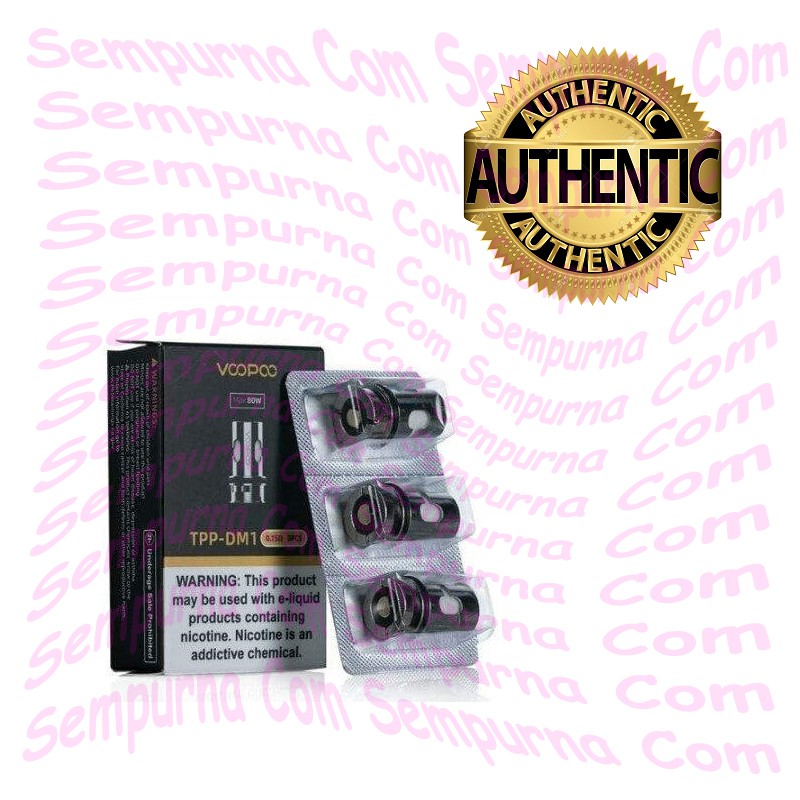 Jual Coil Voopoo TPP DM1 DM2 DM3 DM4 Drag 3 / X PLUS 0.15 0.2 0.3 OHM Authentic | Shopee Indonesia
