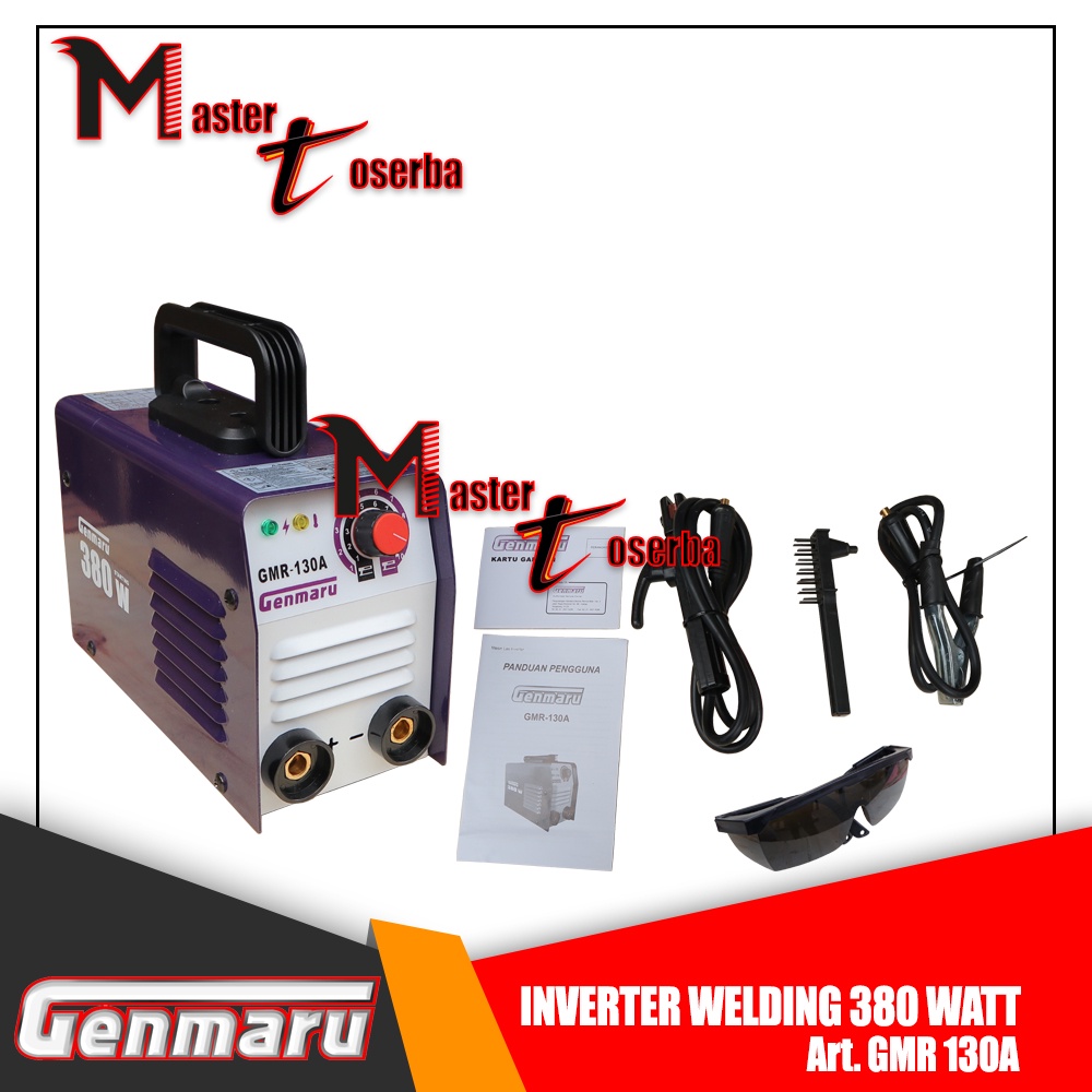 Jual MESIN TRAFO LAS IGBT WELDING MACHINE 380 WATT 130 A GENMARU ...