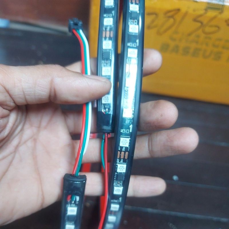 Jual led ws2811 12 volt 180cm ip67 | Shopee Indonesia