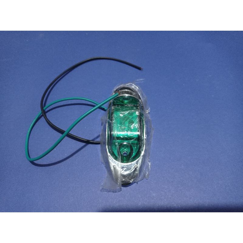 Jual LAMPU LED SAMPING/BELAKANG 24 VOLT BIS/BUS TRUK WARNA HIJAU 6 LED ...